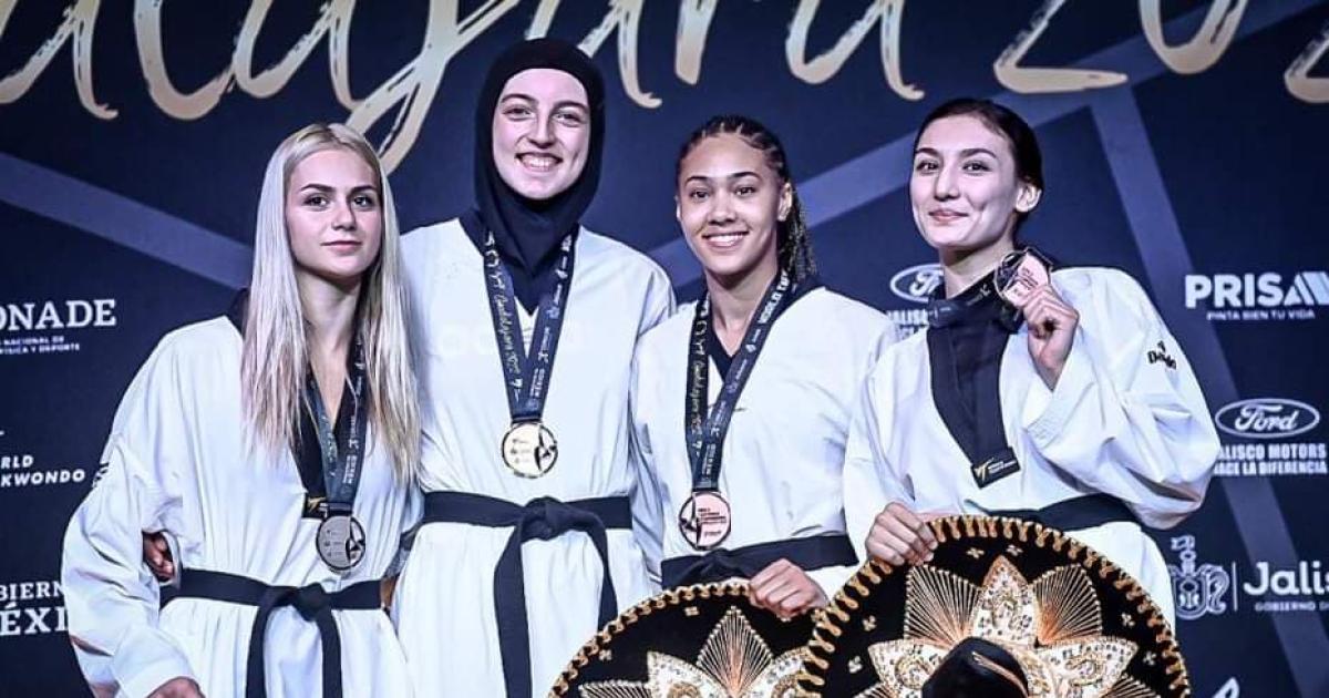 Sarah Chaari van Team Belgium pakt goud op WK Taekwondo | Taekwondo